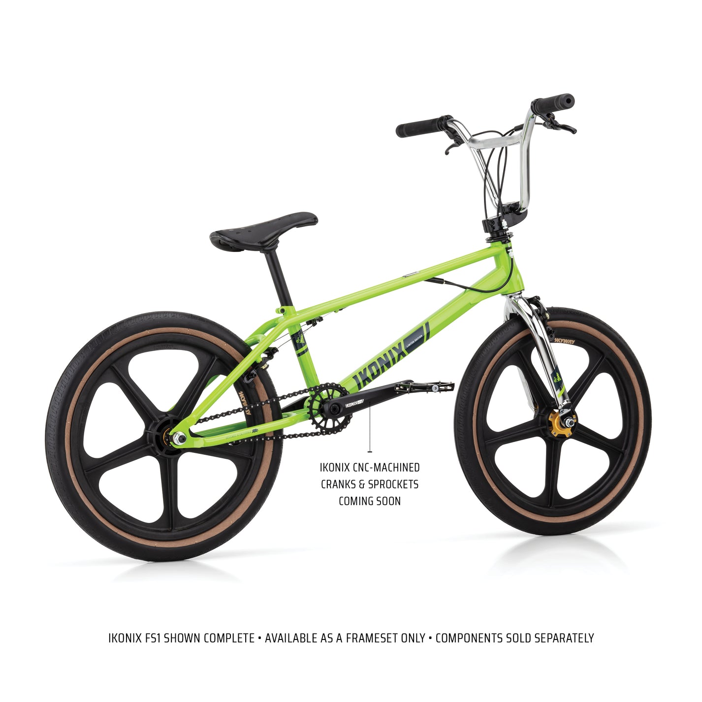 IKONIX FS1 Freestyle BMX Frameset – IKONIX Bikes